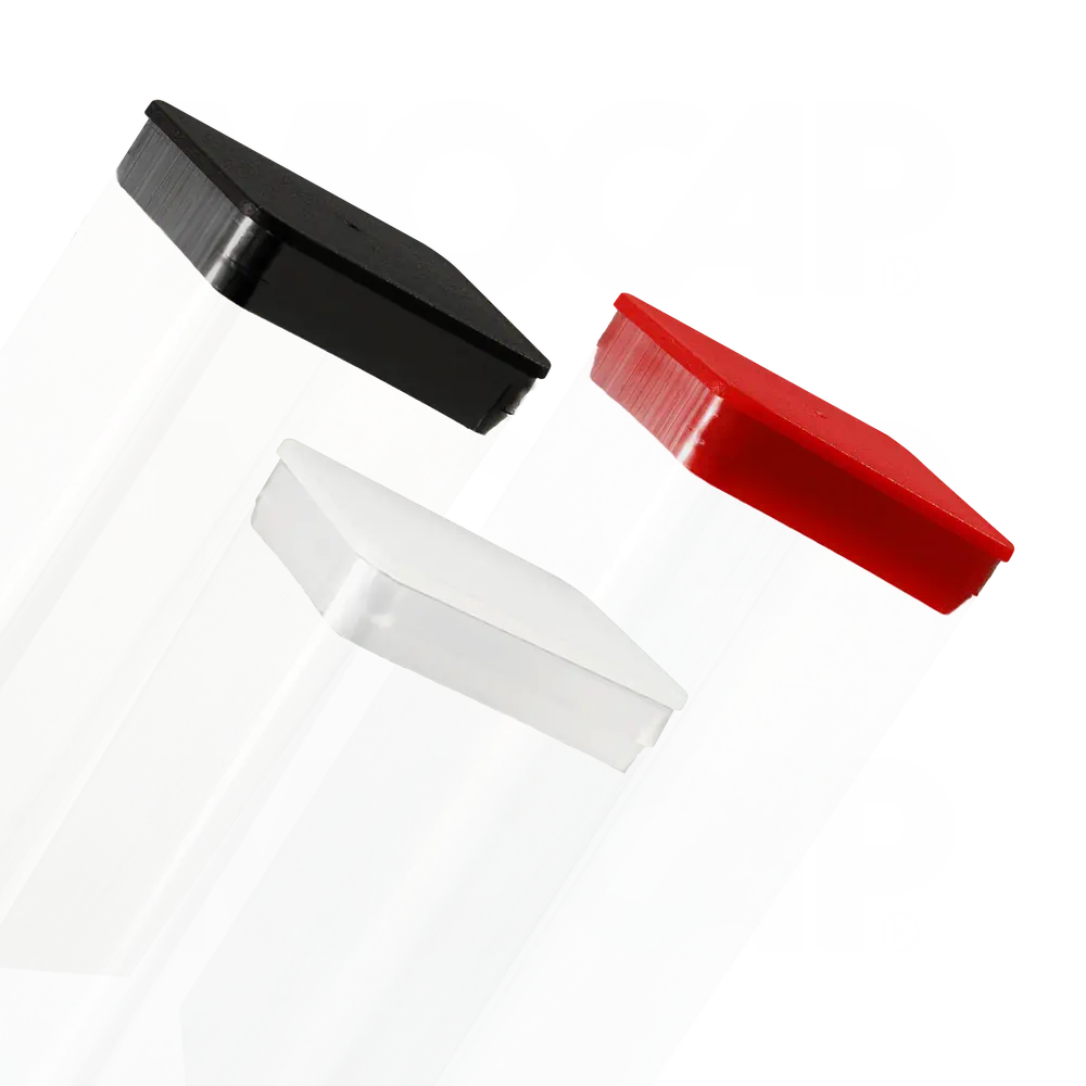 Tubes rectangulaires en plastique transparent - Cleartec